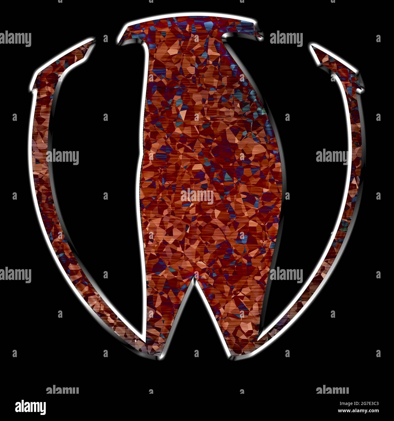 Spangle galvanized steel hi-res stock photography and images - Alamy