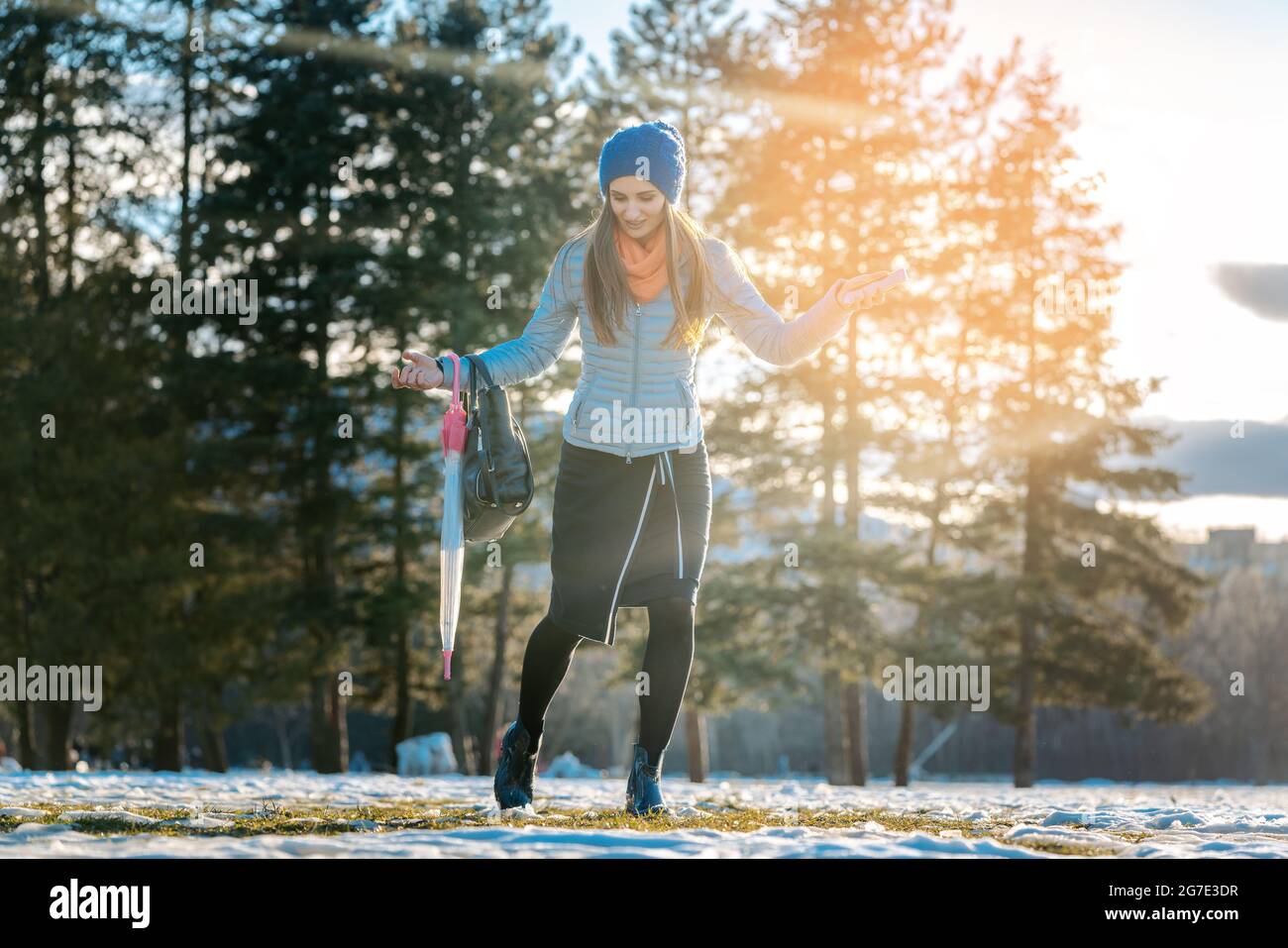 Slushy snow hi-res stock photography and images - Alamy