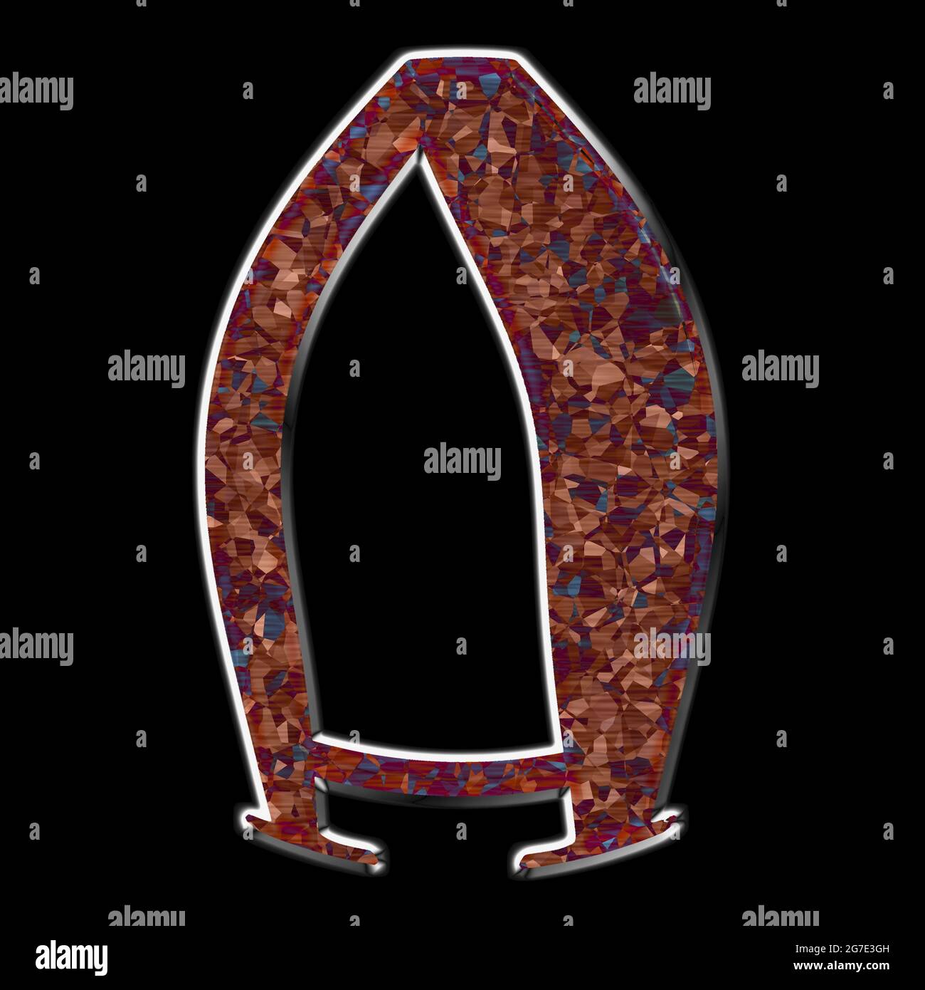 Spangle galvanized steel hi-res stock photography and images - Alamy