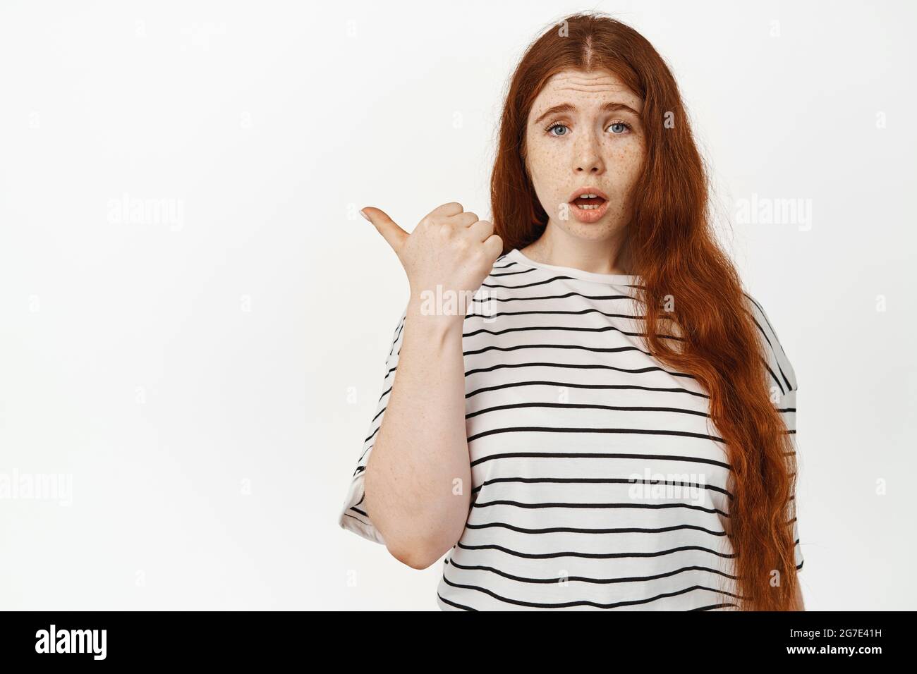 Raising eyebrows hi-res stock photography and images - Alamy