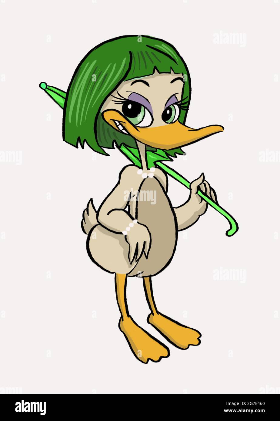Drawing Duck High Resolution Stock Photography and Images - Alamy