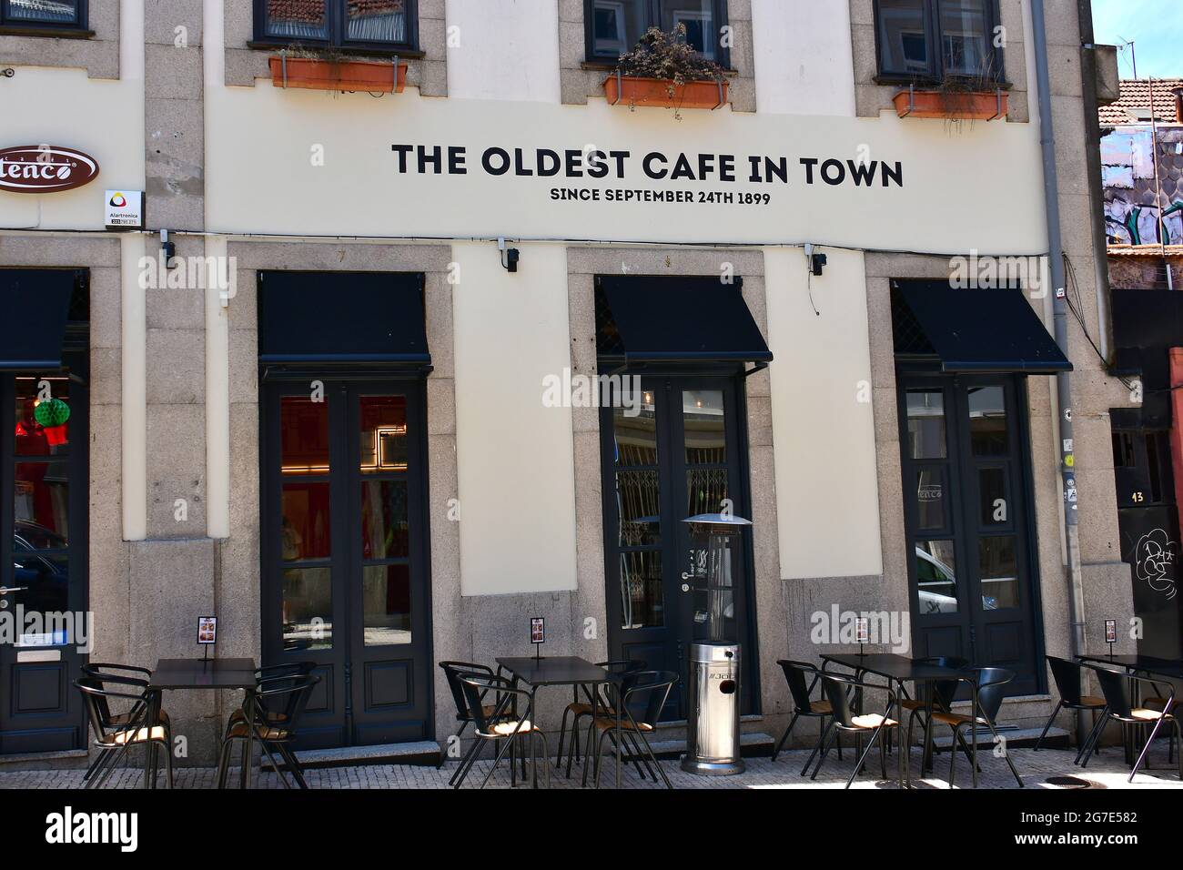 The oldest cafe in town, Porto, Portugal, Europe Stock Photo - Alamy