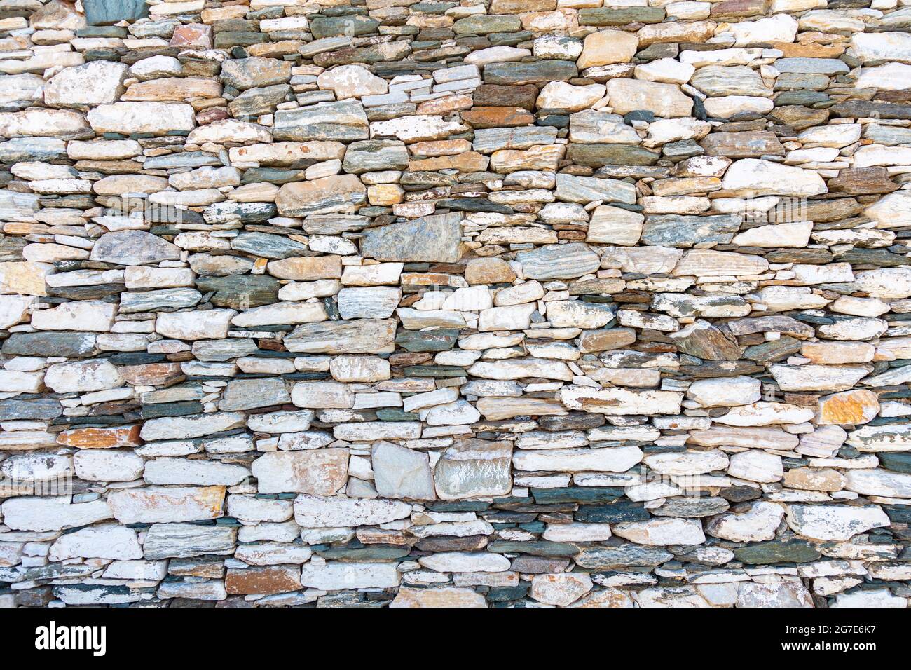 Stone and rock wall background. Vintage colorful stone surface texture ...