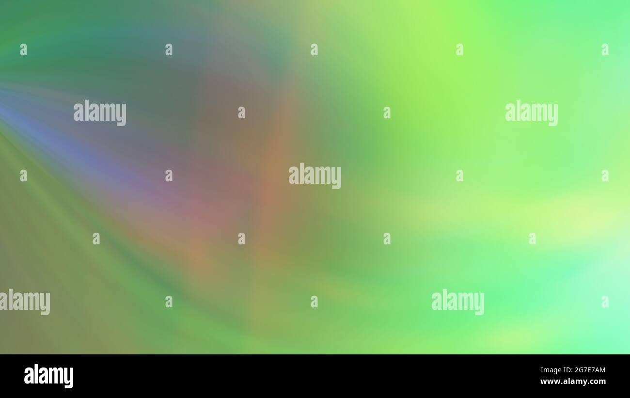 Abstract gradient luminous blurry green background Stock Photo - Alamy