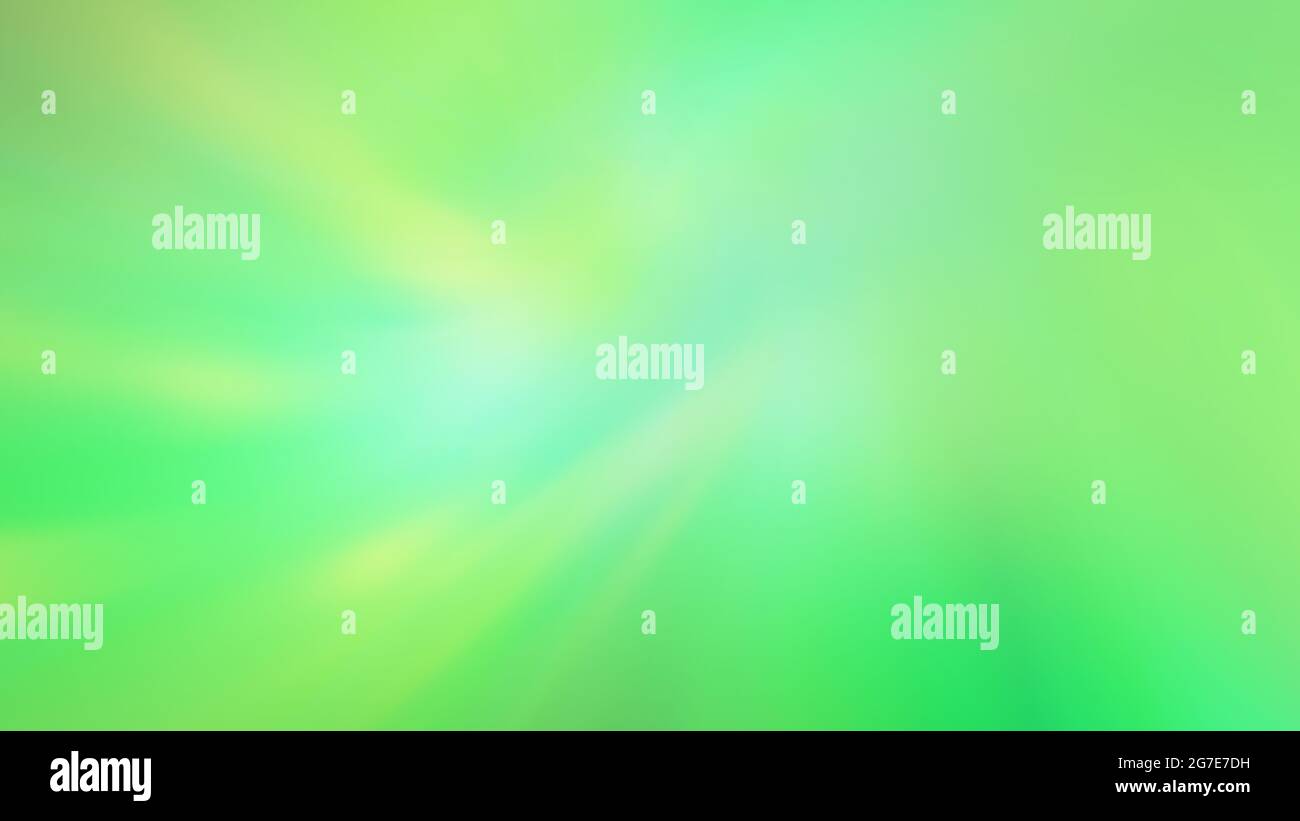 Abstract gradient luminous blurry green background Stock Photo - Alamy