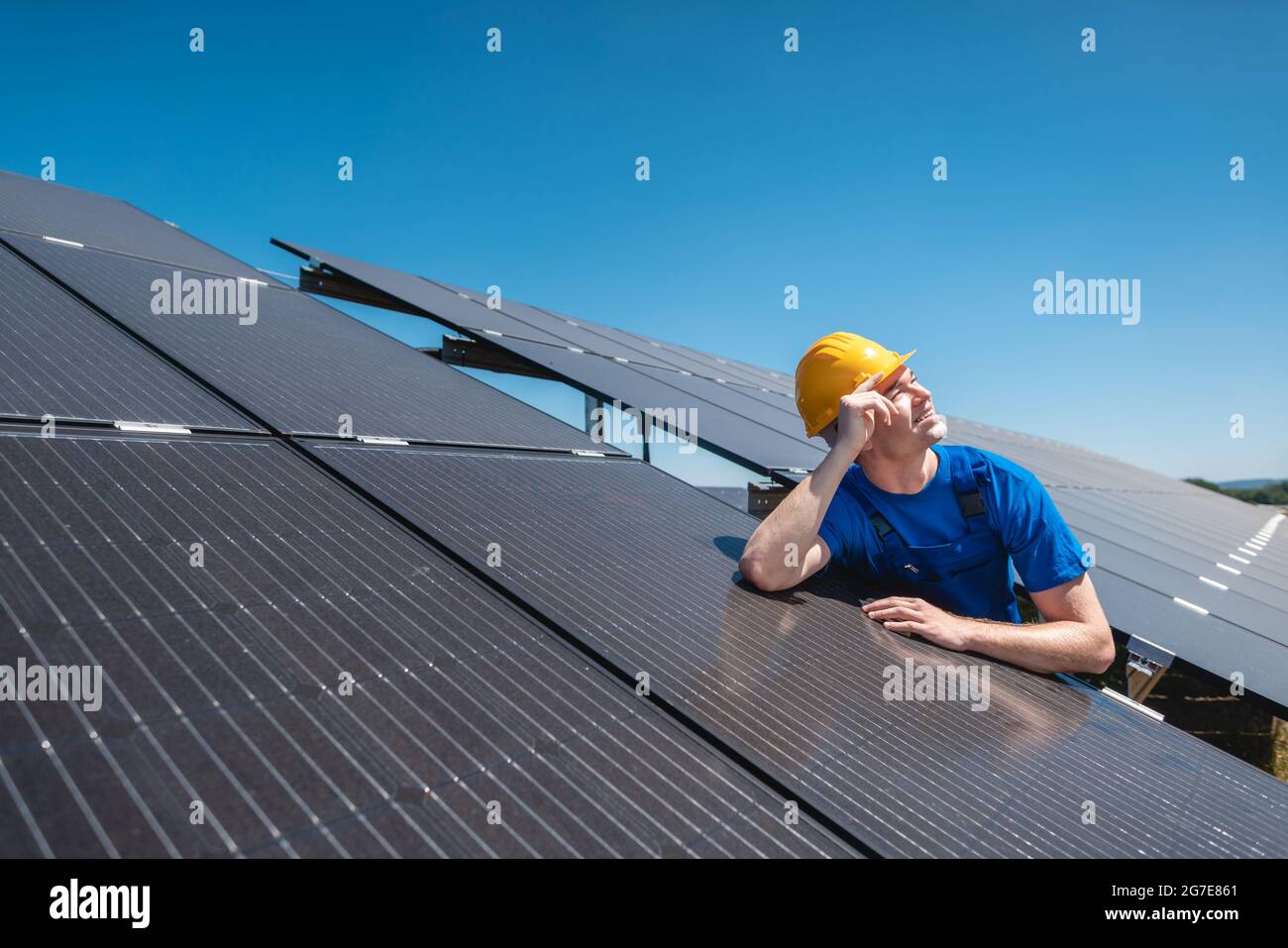 Solar panel inspection hi-res stock photography and images - Alamy