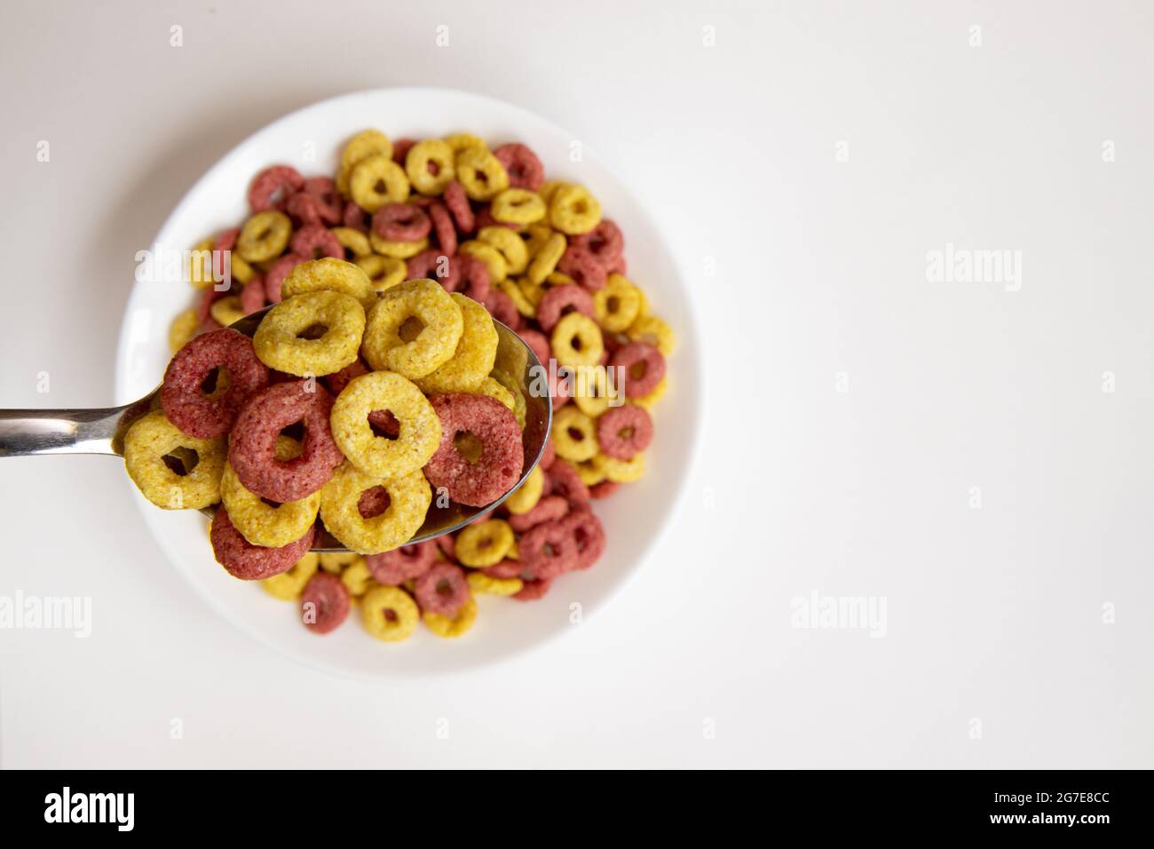 Bowl Of Cheerios With Spoon Delicious Matcha Cereal Bowl Recipe