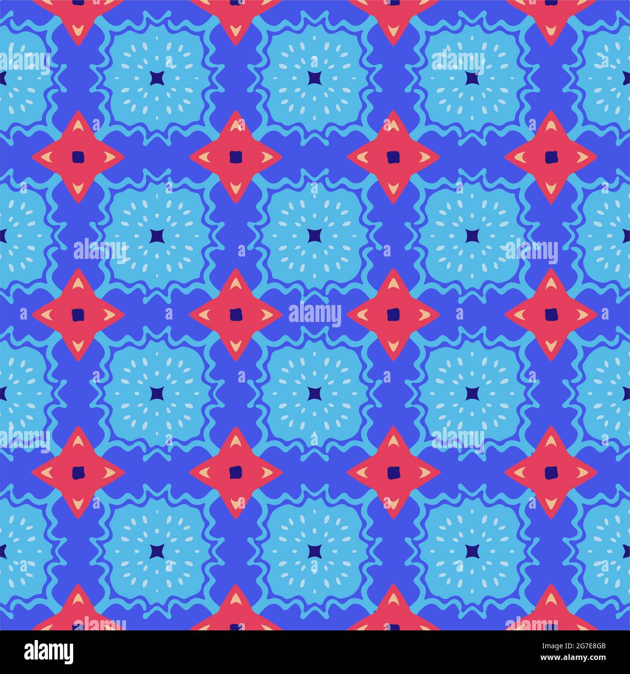 Seamless repeatable abstract pattern background. Perfect for fashion, textile design, cute ...