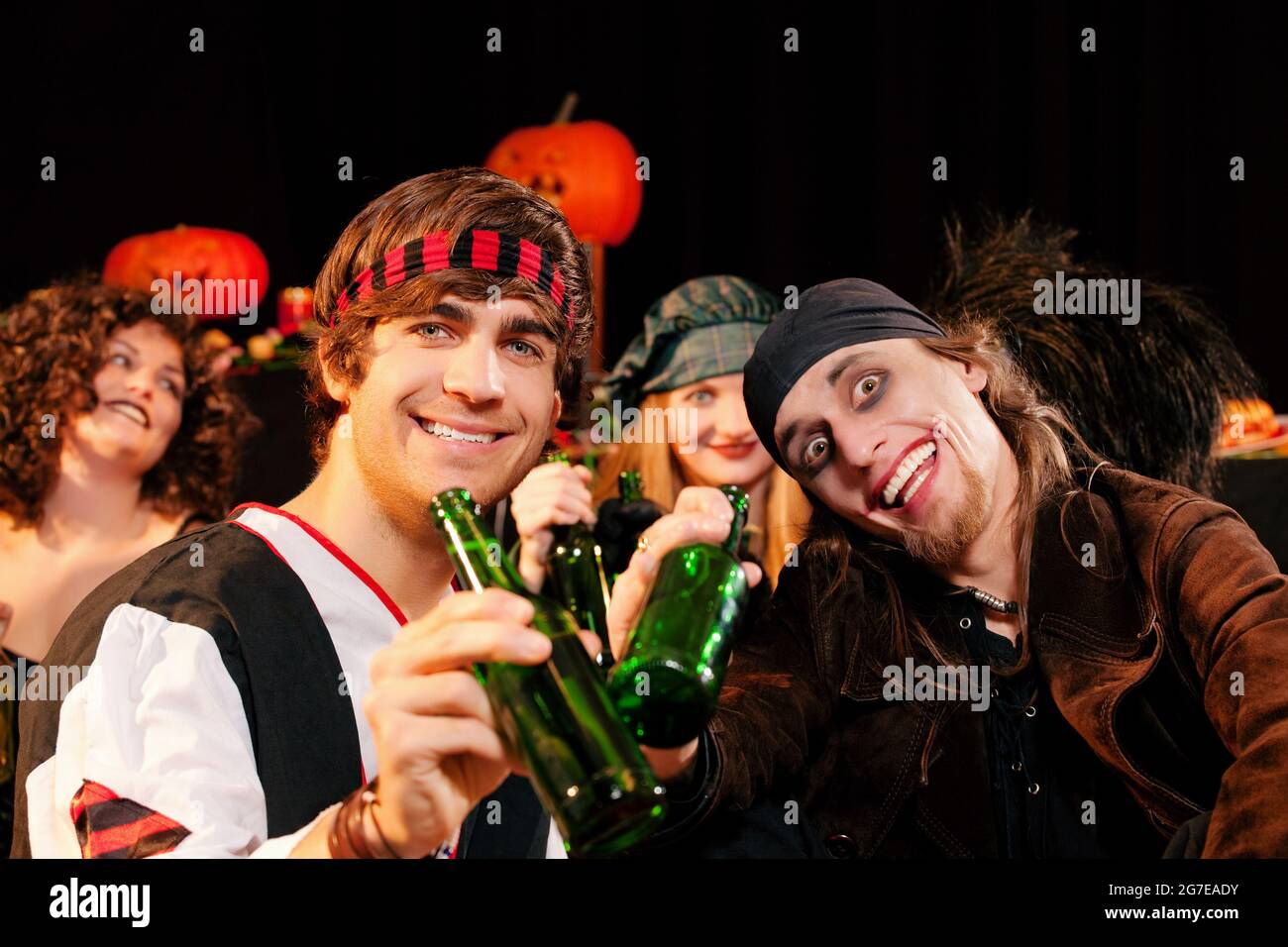 Halloween carnival crowd hi-res stock photography and images - Alamy