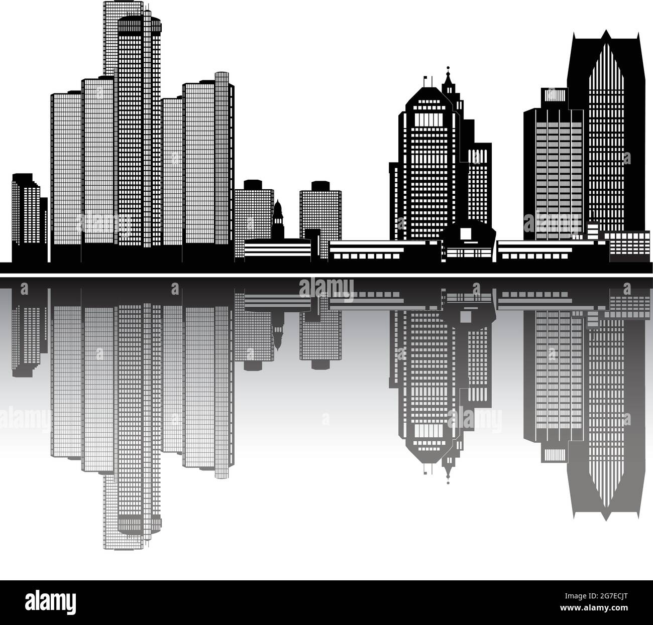 Detroit poster Stock Vector Images - Alamy