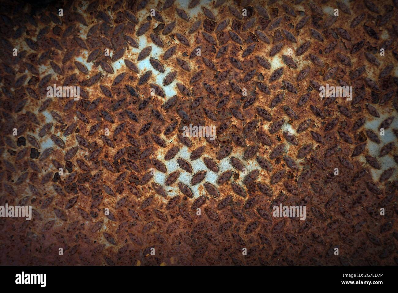 The surface of the steel plate is rusted , corrosion, weathered ...