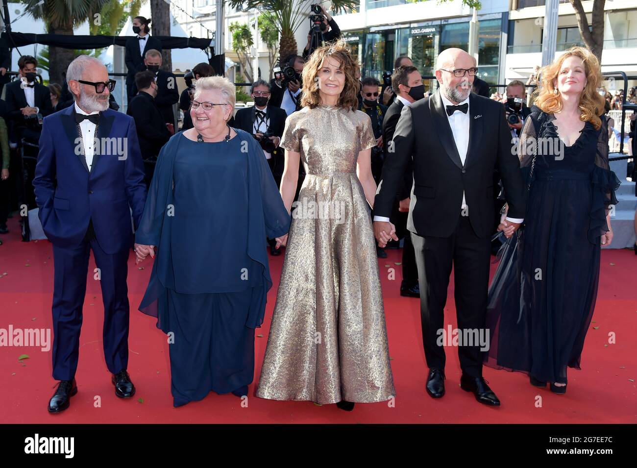 Cannes, France. 13th July, 2021. 74th Cannes Film Festival 2021, Red ...