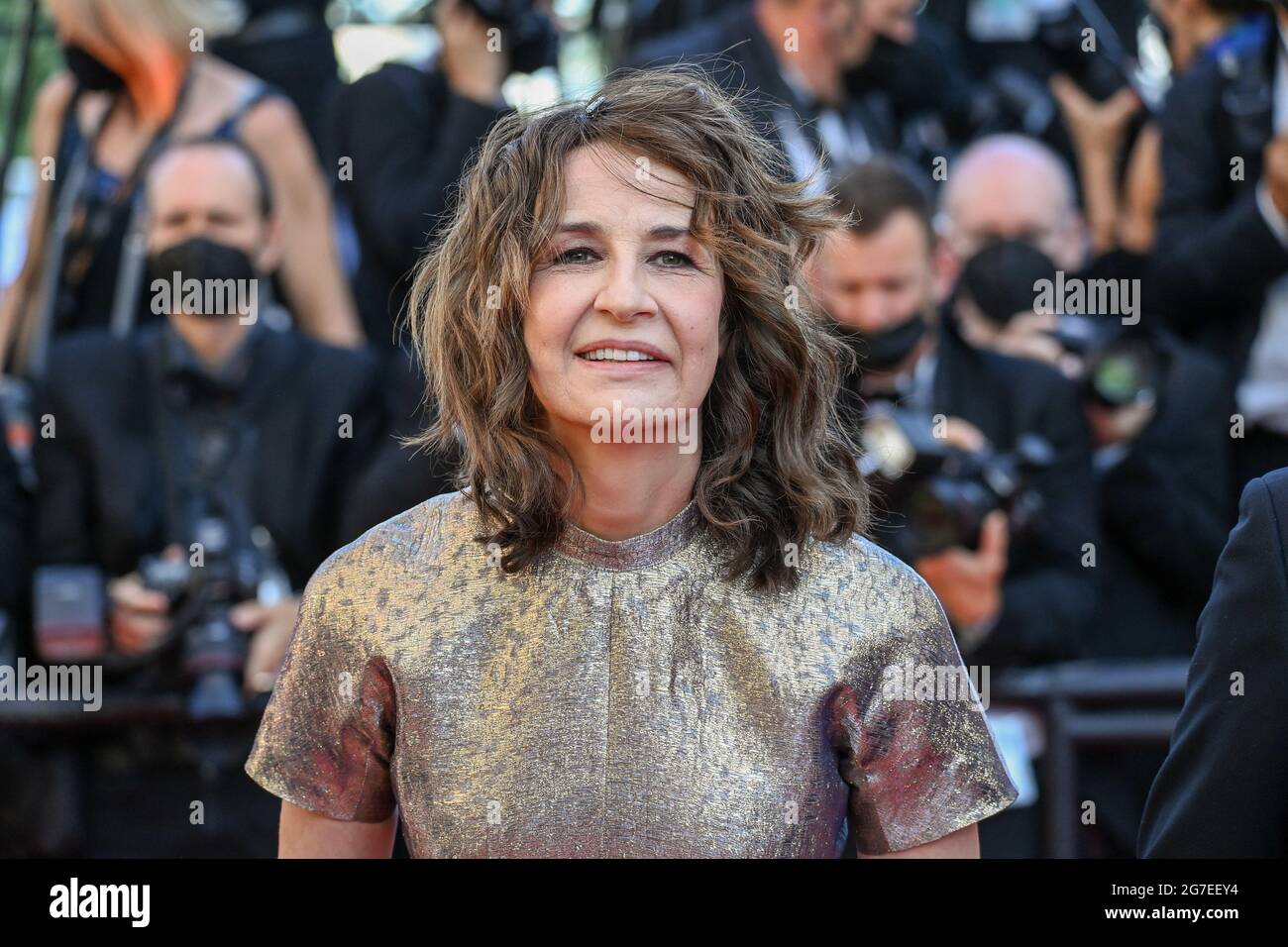 Cannes, France, July 13 2021. Valerie Lemercier attending the premiere ...