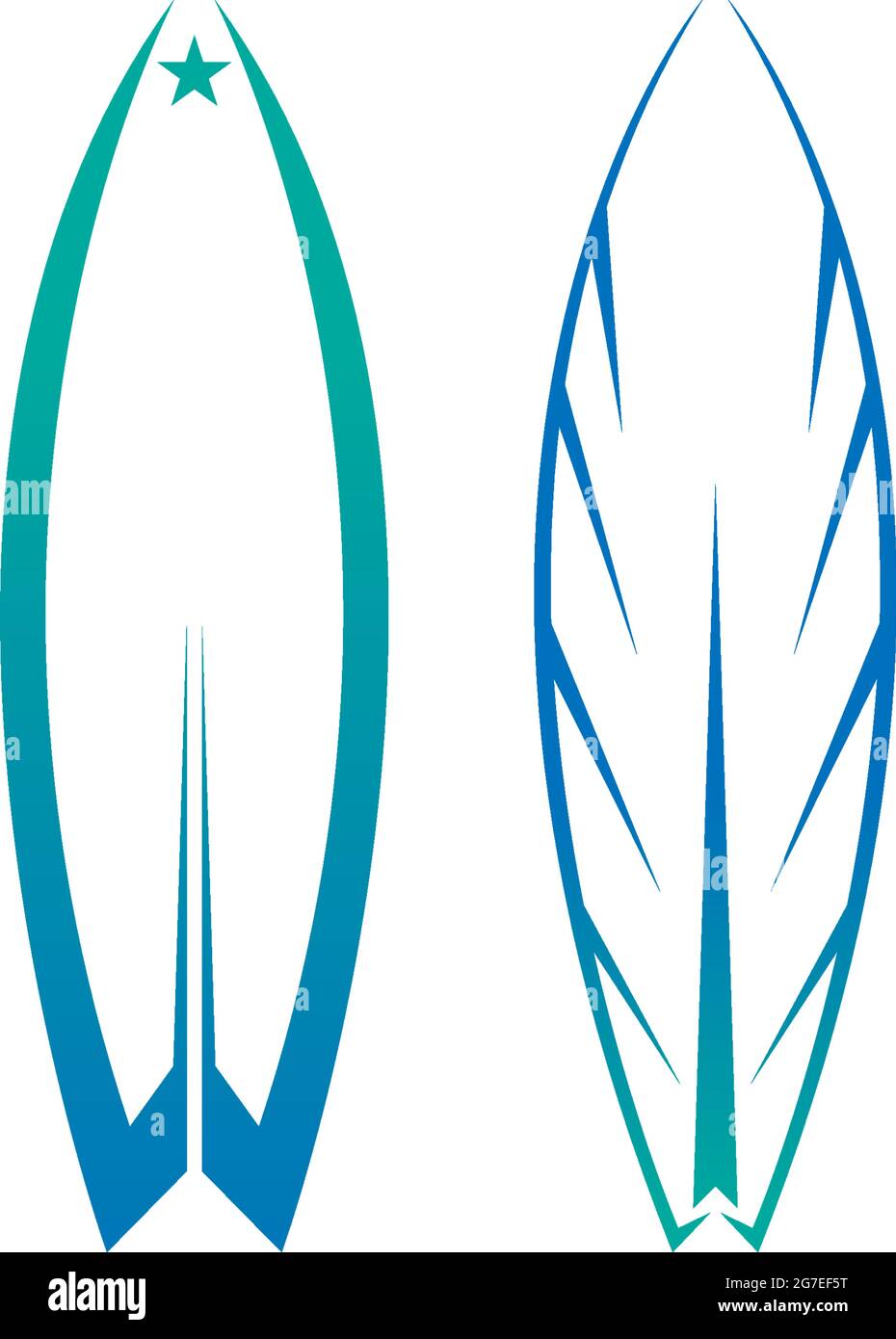 Surfing board icon logo design vector template illustration Stock ...