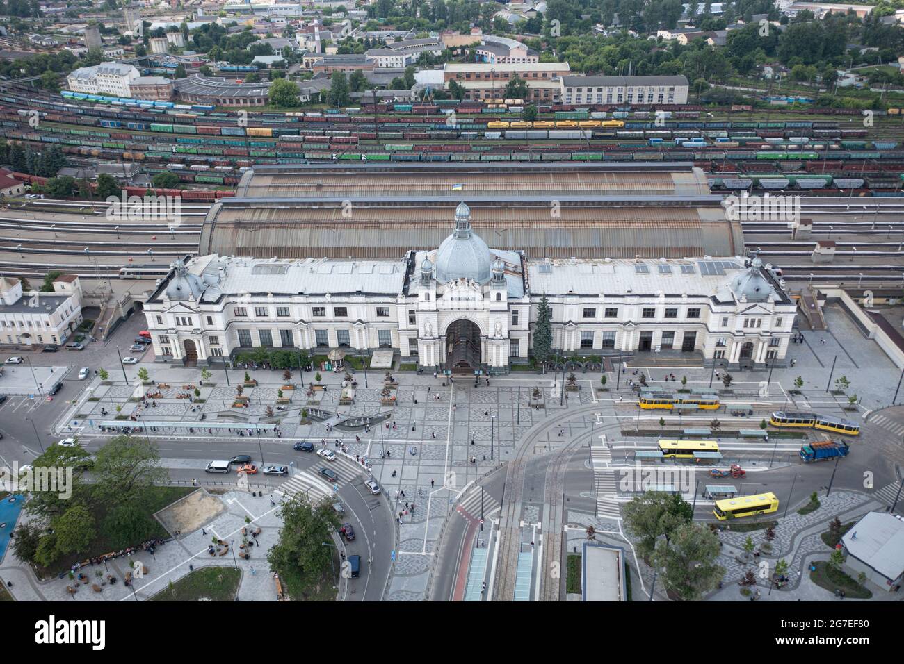 Lviv station train 2021 hi-res stock photography and images - Alamy