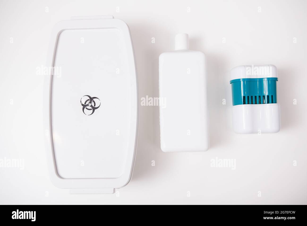 Disinfection boxes hi-res stock photography and images - Alamy