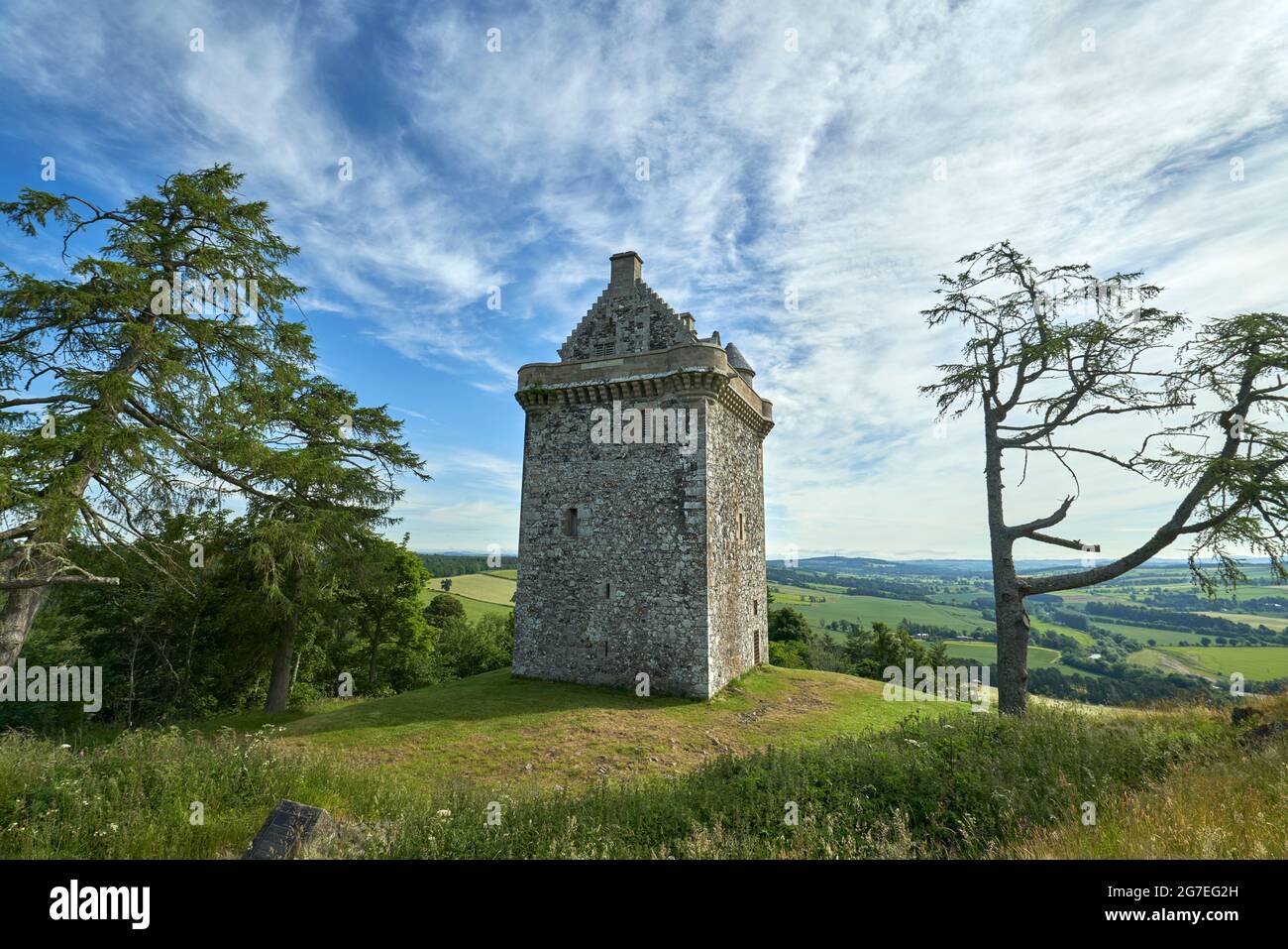 Bedrule castle hi-res stock photography and images - Alamy