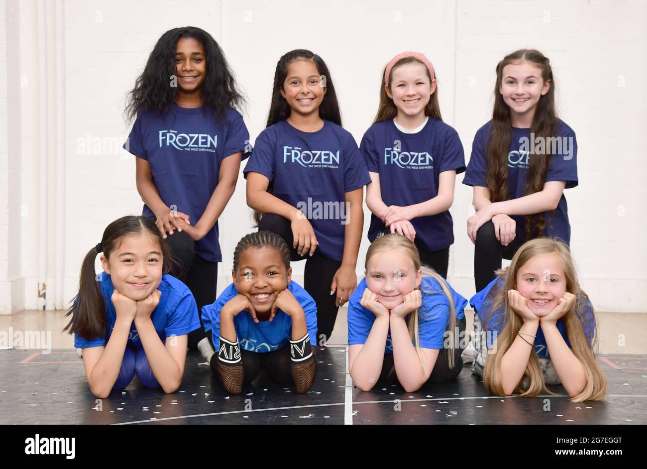 (back row left to right) Minali Barrowes, Sasha Watson-Lobo, Freya ...