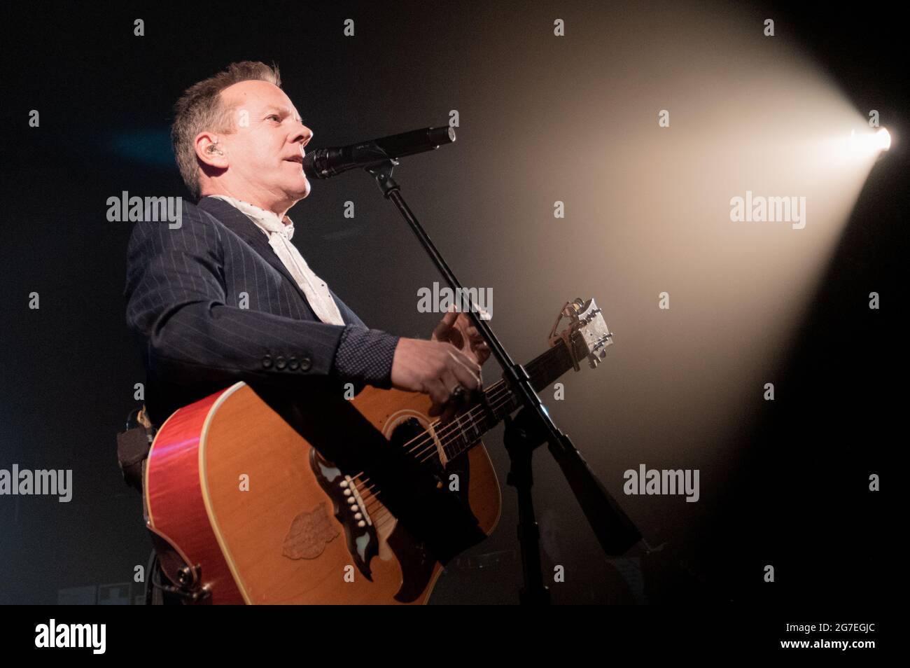 British-born Canadian actor, best known as Jack Bauer from 24; Kiefer ...