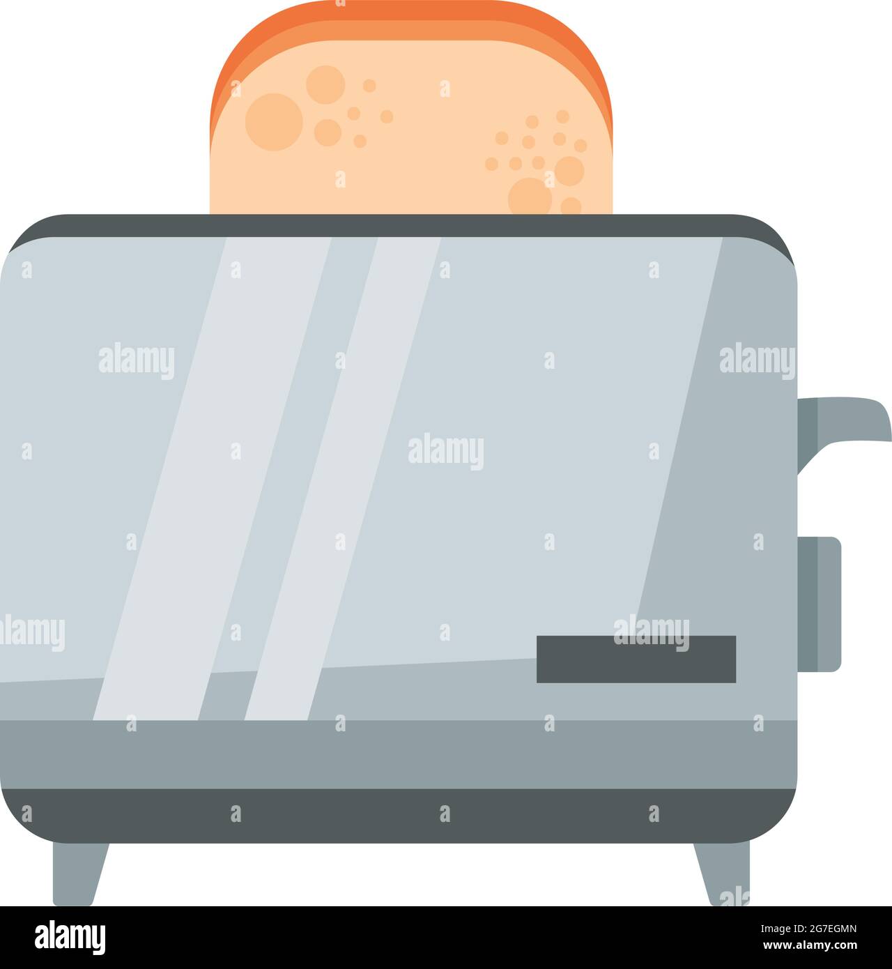 bread toaster appliance isolated icon Stock Vector Image & Art - Alamy