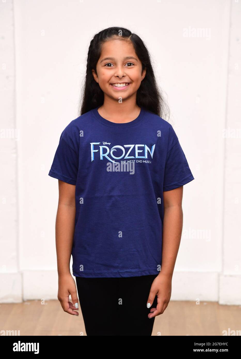 Sasha Watson-Lobo who will play young Elsa during a photo call for the ...