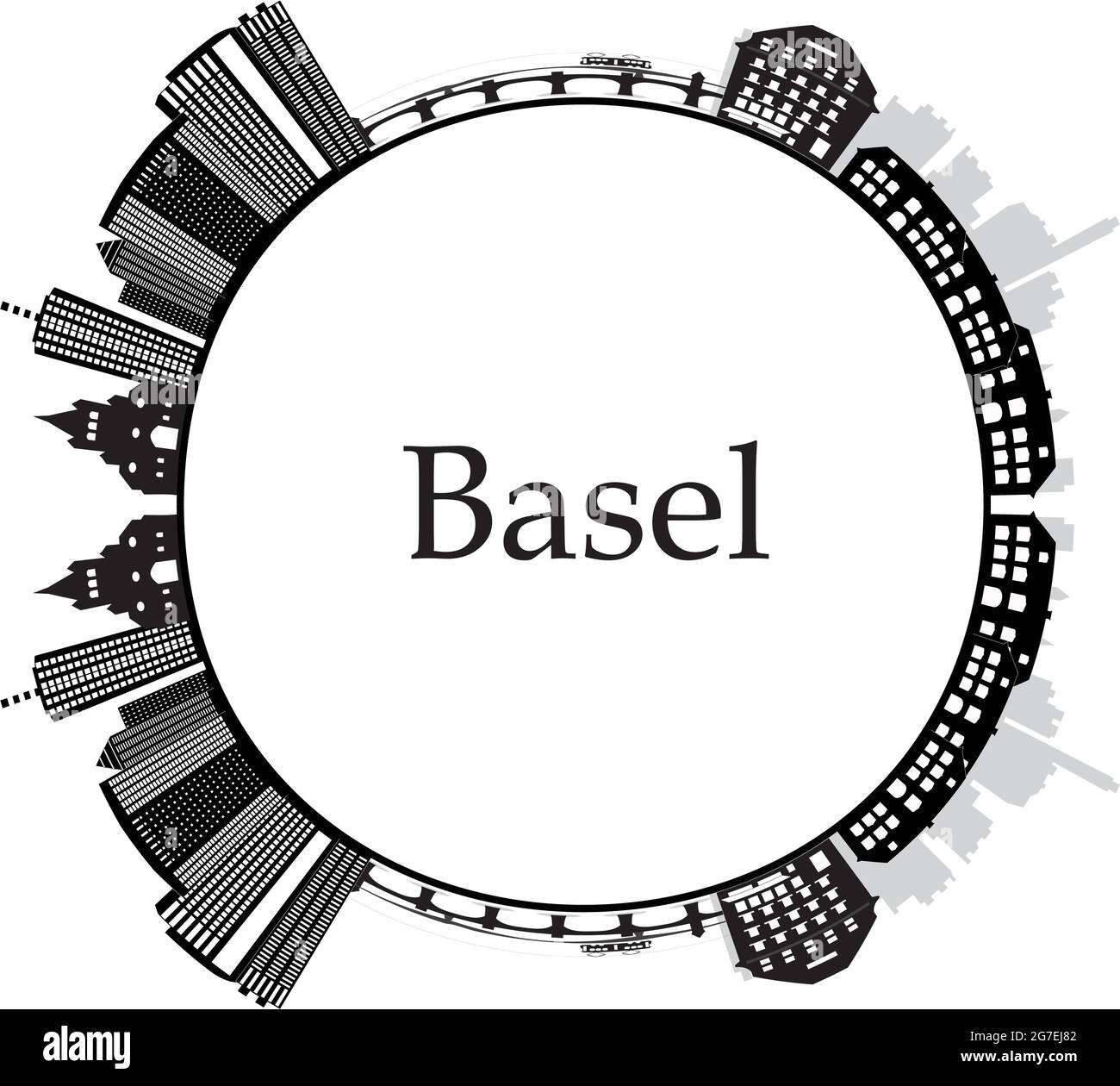 Building basel Stock Vector Images - Alamy