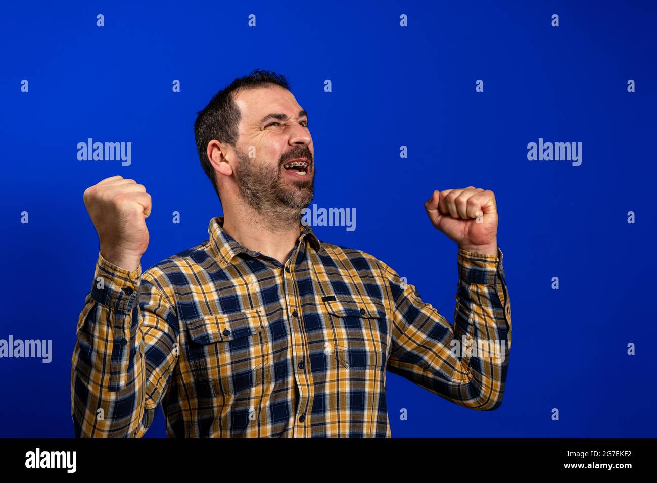 Victory triumph victory win joy joy emotion hi-res stock photography ...