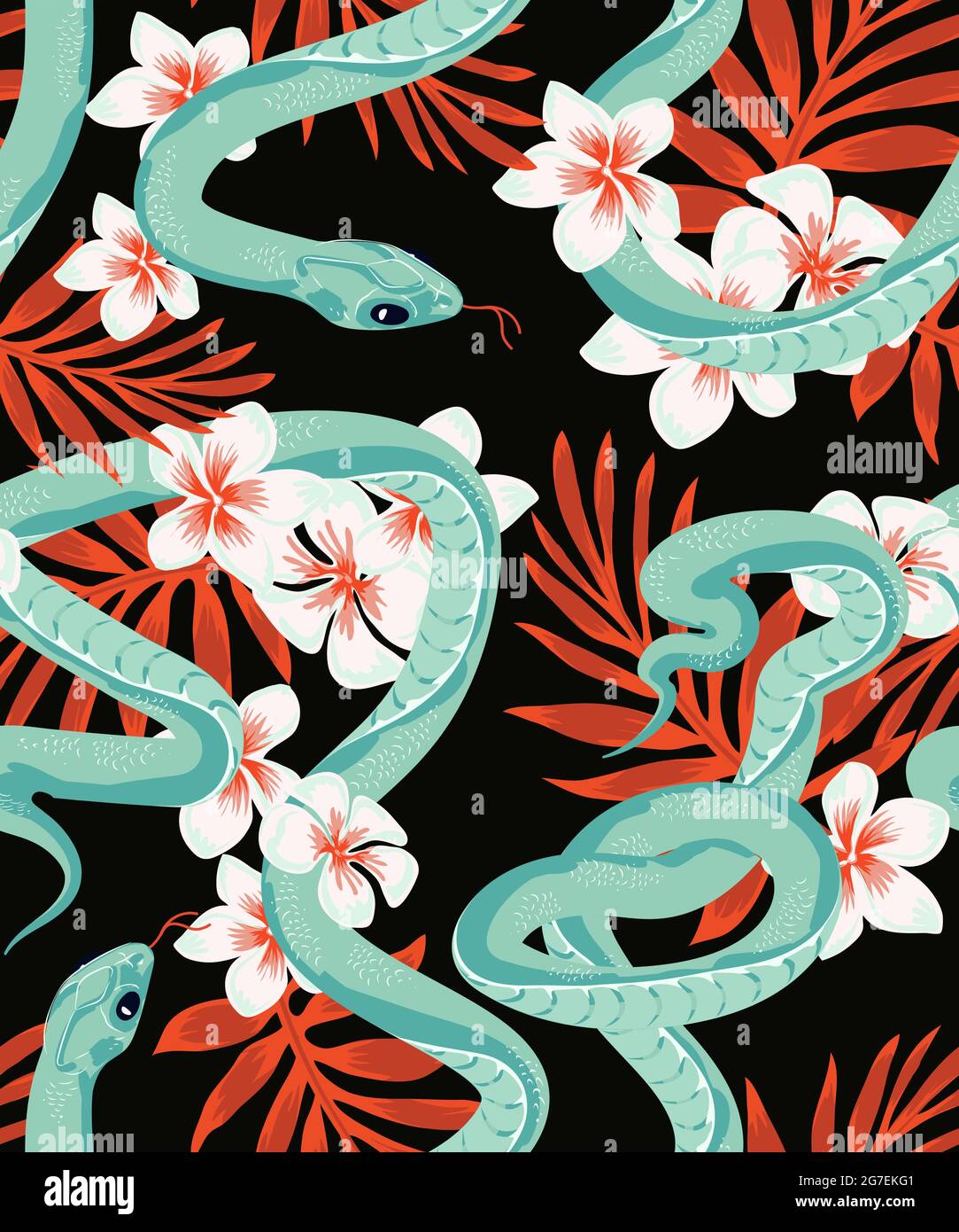 Snake Design Wallpaper