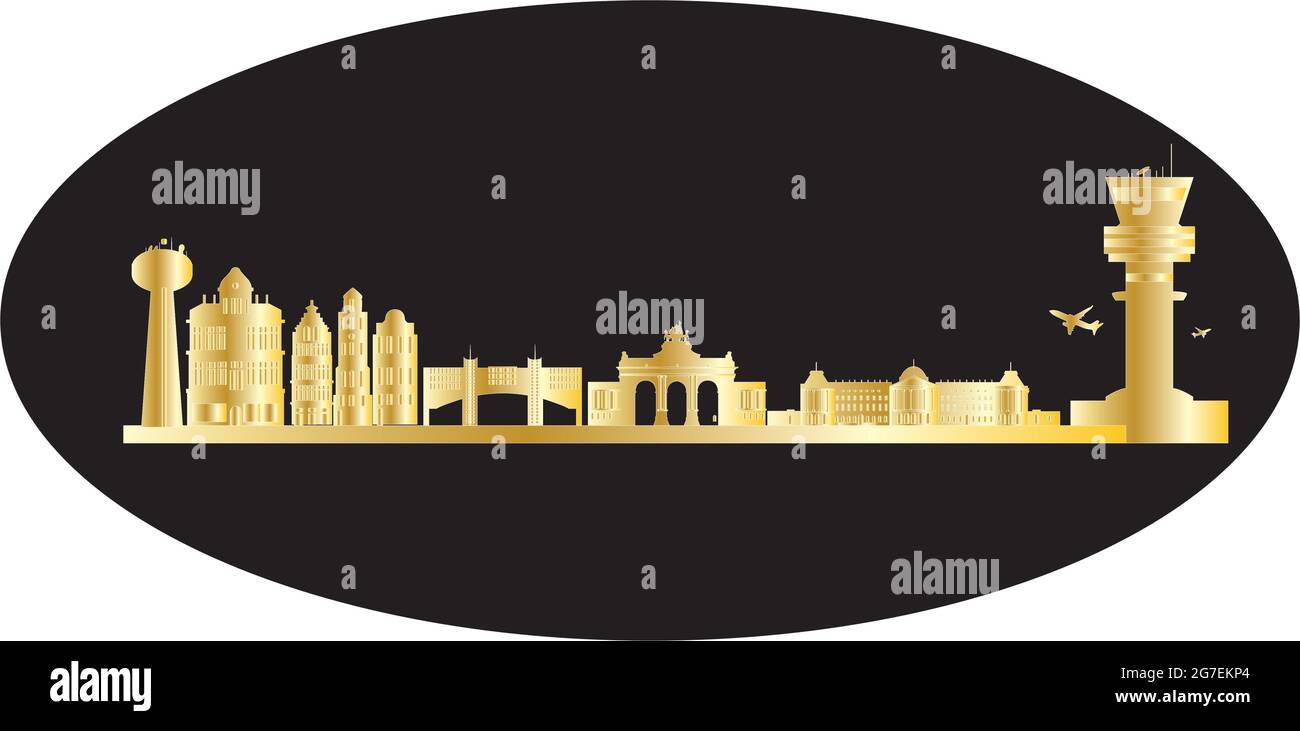 Brussels brussel Stock Vector Images - Alamy