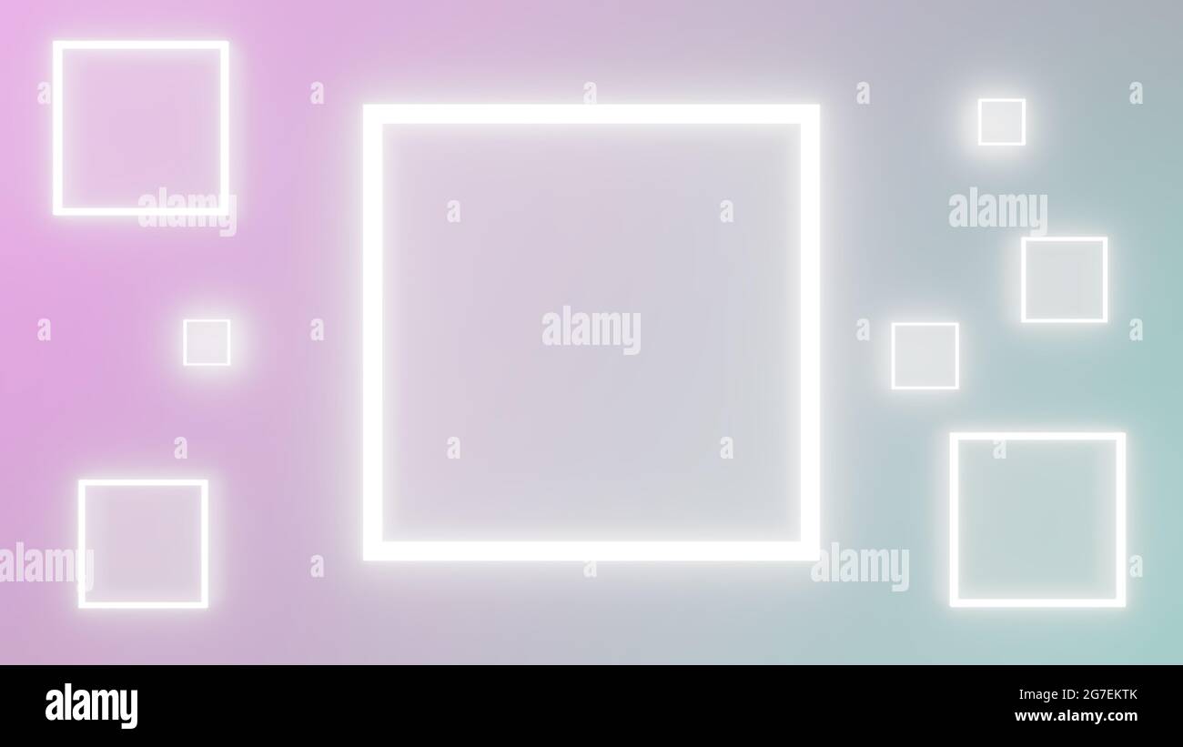 Shining square frame with a space for a message Stock Photo - Alamy