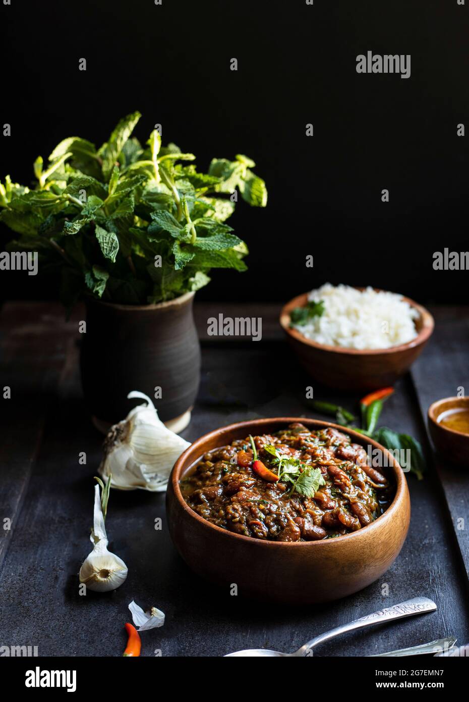 Rajma and rice hi-res stock photography and images - Alamy
