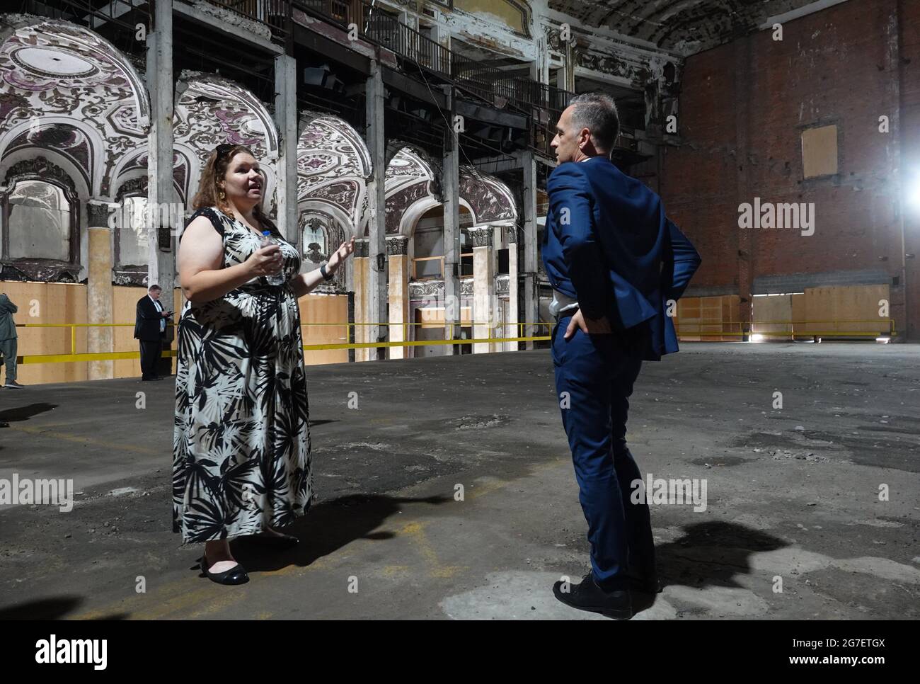 Detroit, USA. 06th Nov, 2021. Heiko Maas (SPD), Foreign Minister of ...