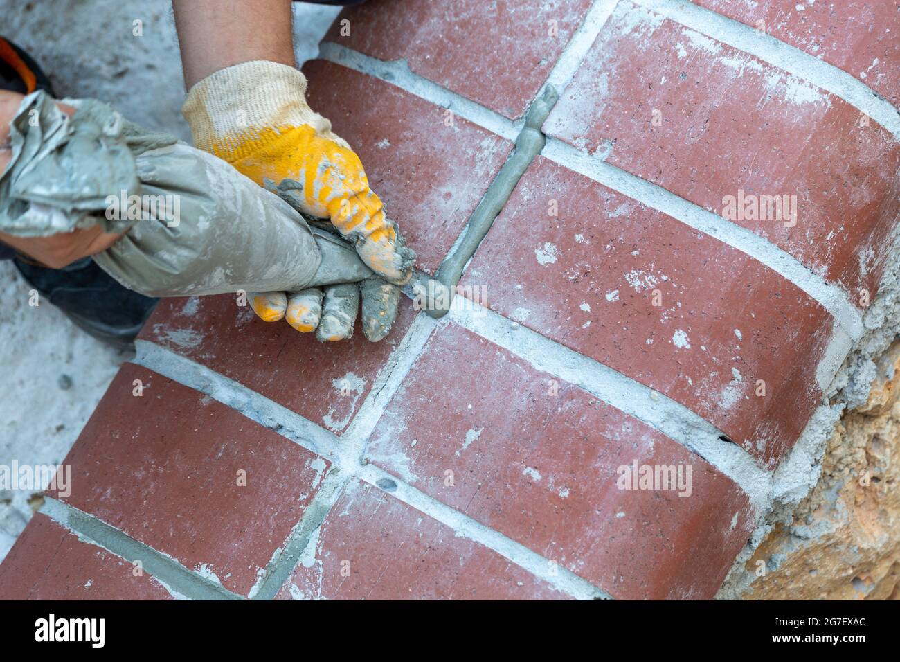 Decorative cement joints hi-res stock photography and images - Alamy