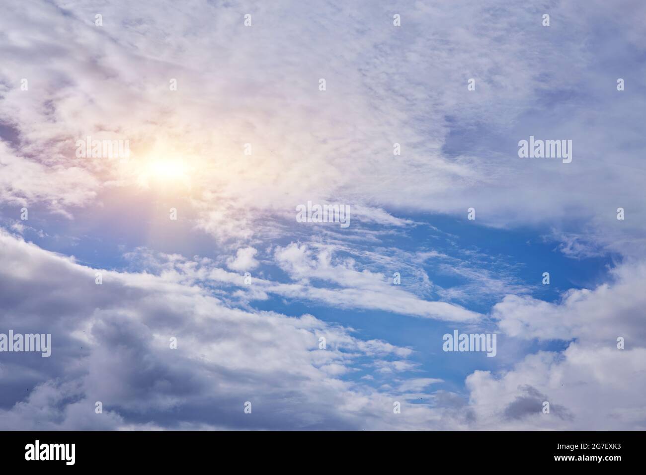 Sky daylight. Natural sky composition. Element of design Stock Photo ...