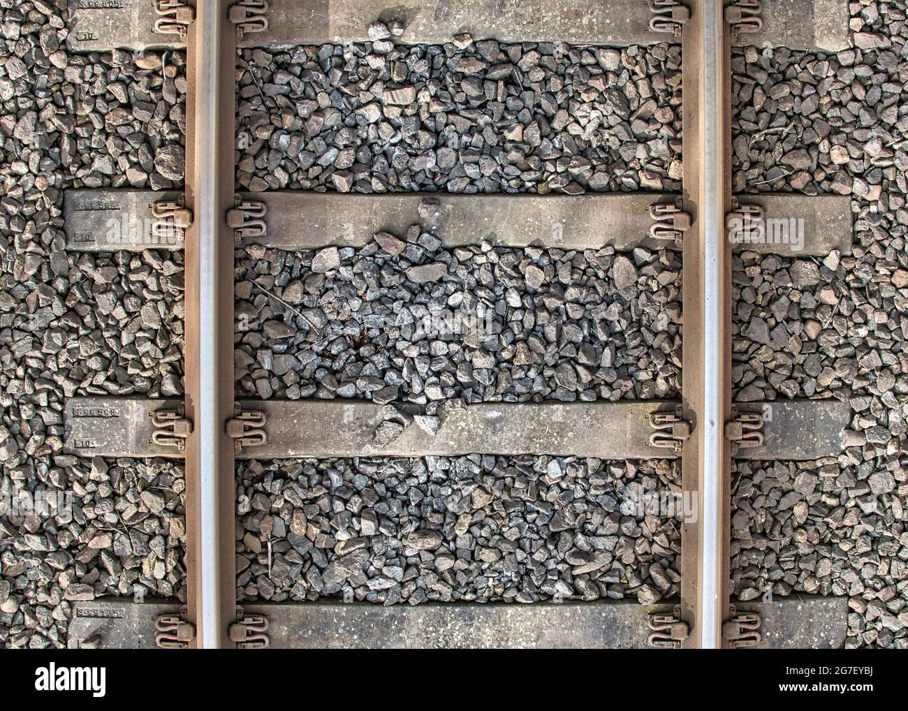 Ground view shot railway hi-res stock photography and images - Alamy