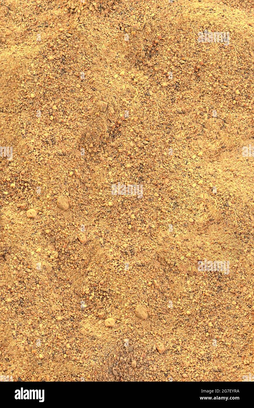 Large beach sand. Texture. Sand background Stock Photo - Alamy