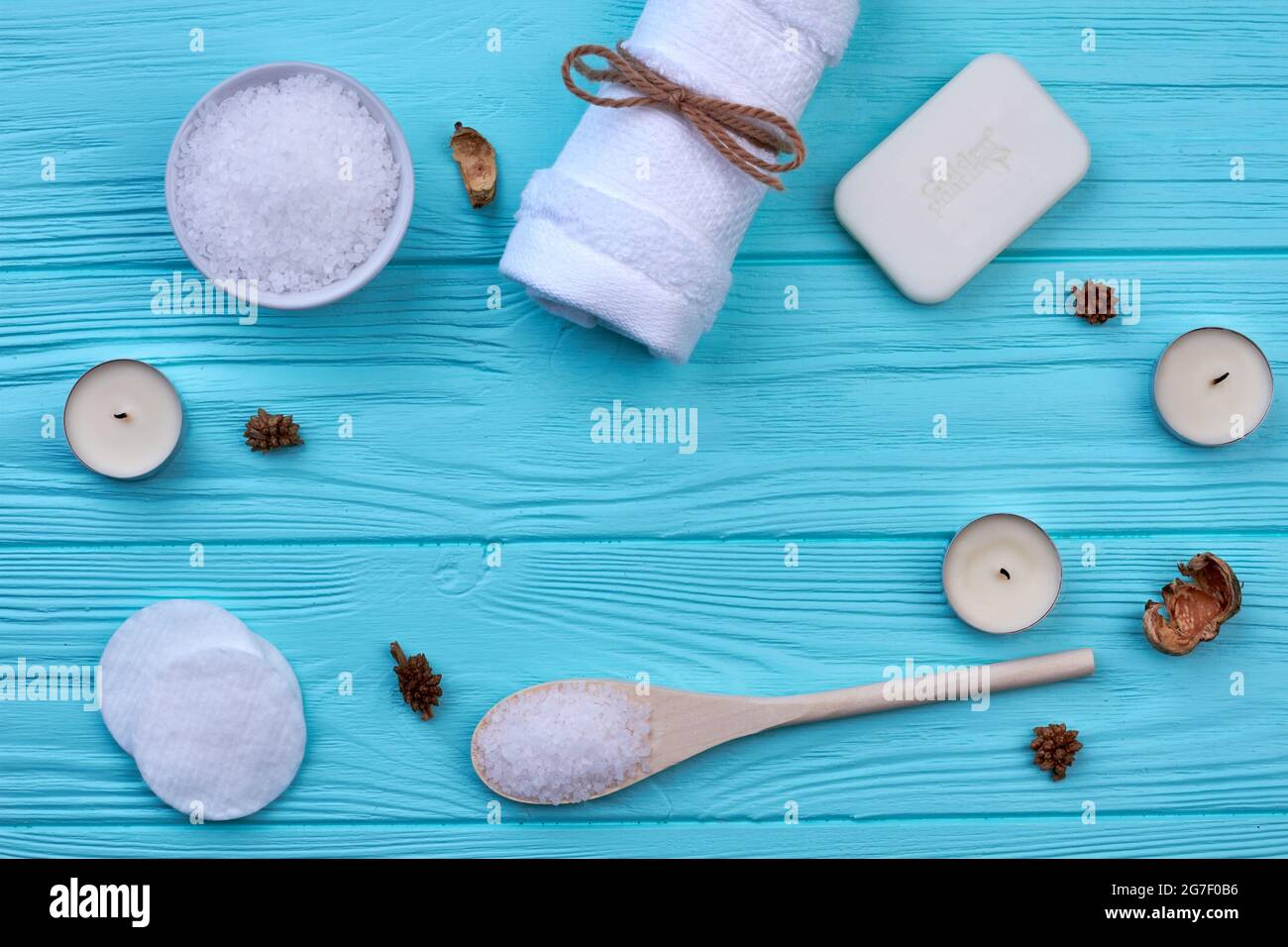 Bath items spa hi-res stock photography and images - Alamy