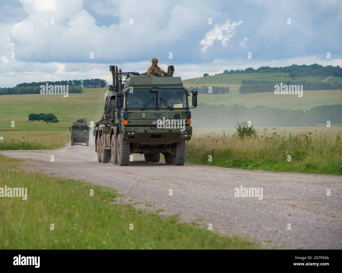 British army MAN SV 8x8 Enhanced Pallet Load System (EPLS) that is ...