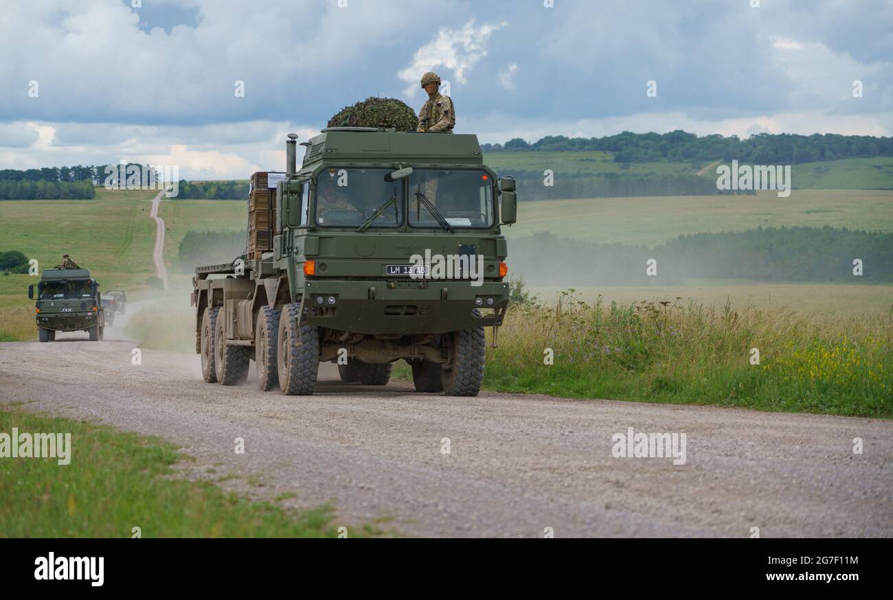 British army MAN SV 8x8 Enhanced Pallet Load System (EPLS) that is ...