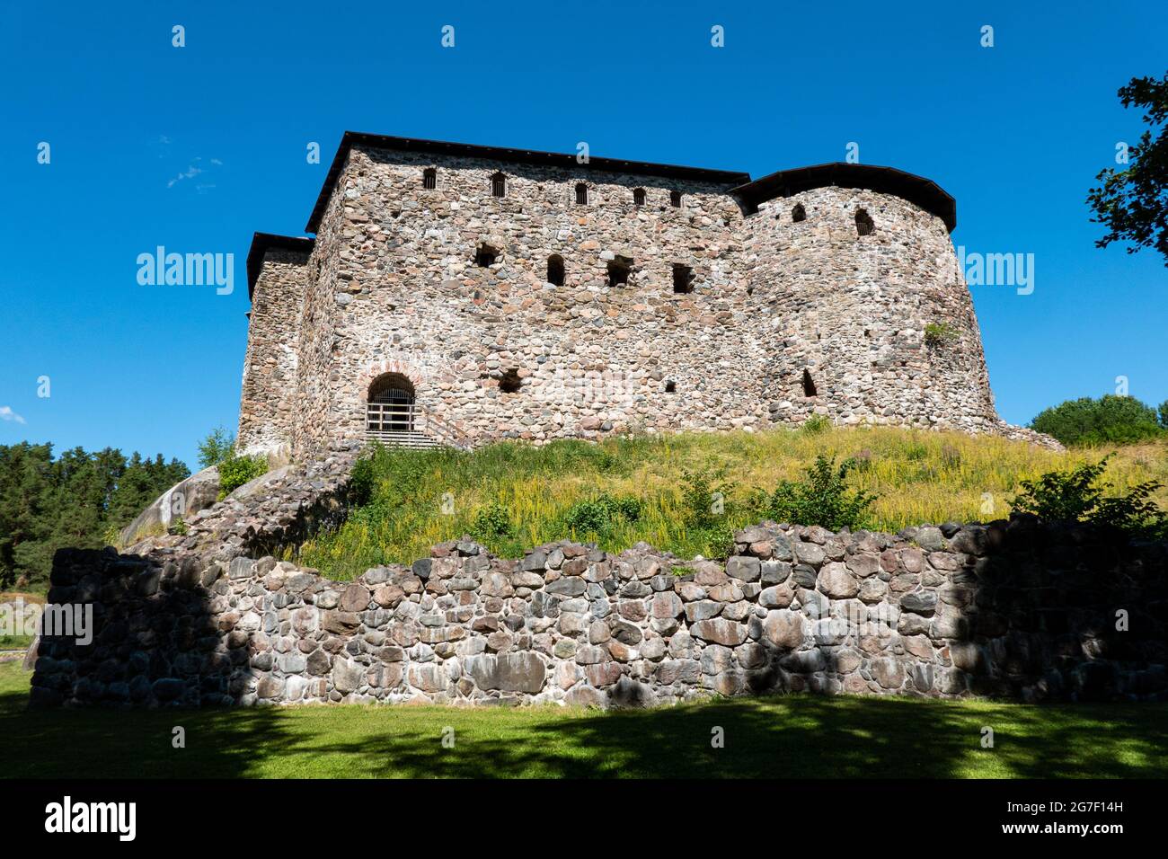 Medieval Raseborg Castle in Raasepori, Finland Stock Photo - Alamy
