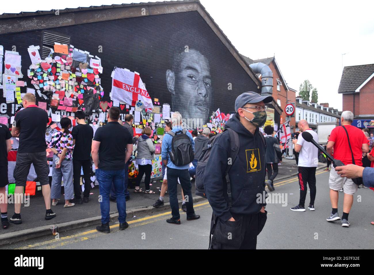Marcus rashford mural hi-res stock photography and images - Alamy