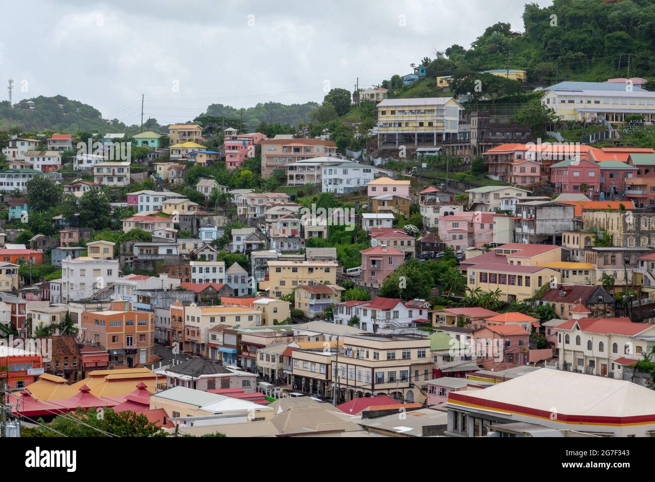 Grenada landmark caribbean hi-res stock photography and images - Alamy