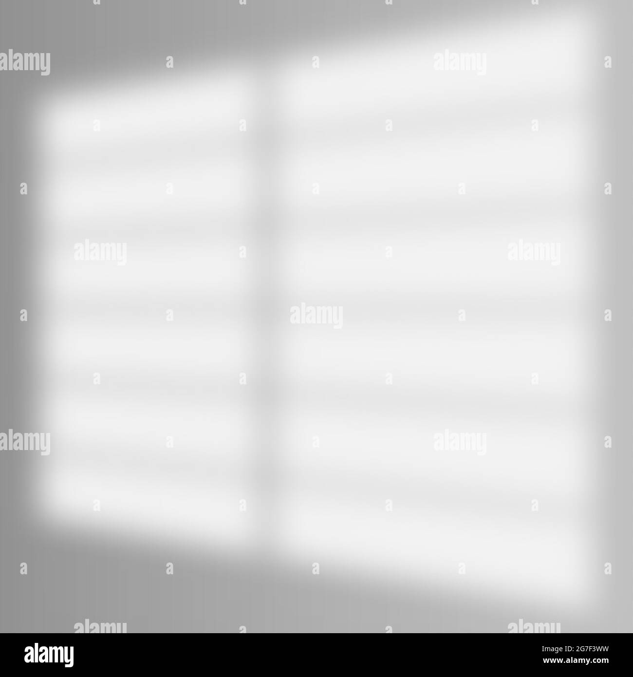 Shadow overlay effect. Soft light and shadows from window and louvers ...