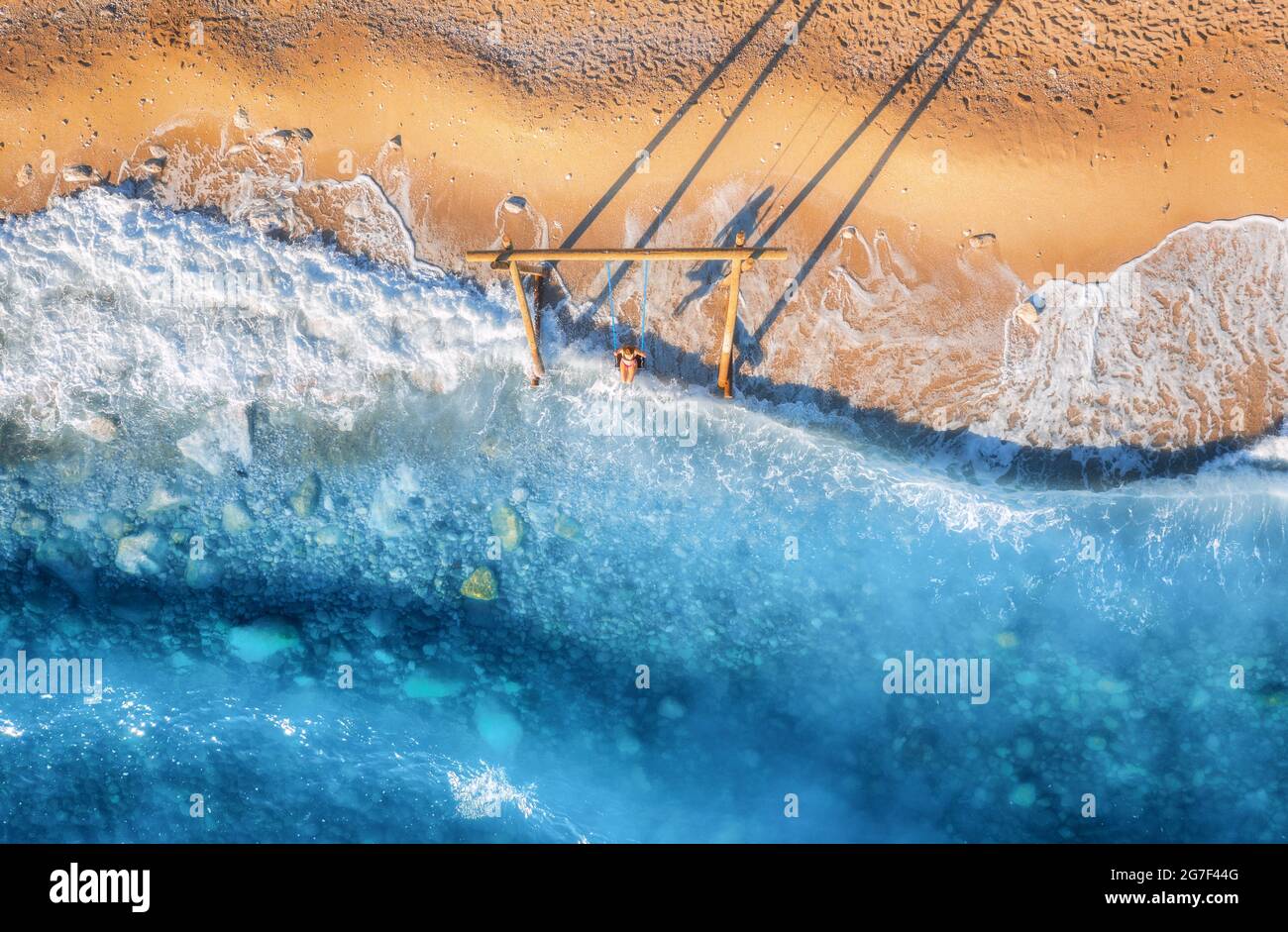 Aerial swing hi-res stock photography and images - Alamy