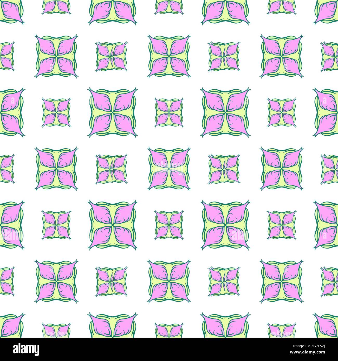 Illustration of a seamless repeat patterns for textile or wrapping and ...
