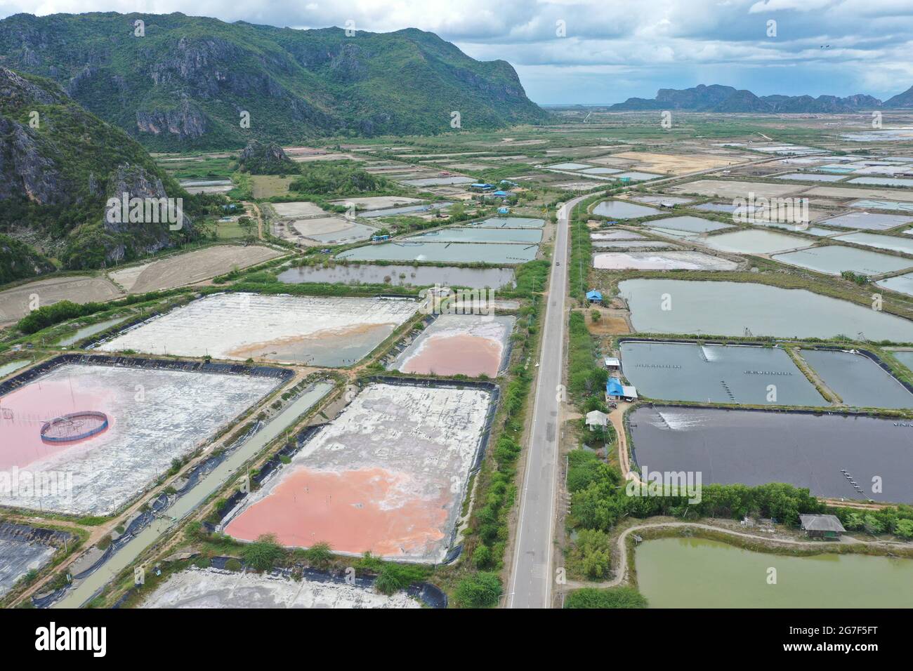 Khao Daeng Viewpoint Red Mountain in Prachuap Khiri Khan, Thailand ...