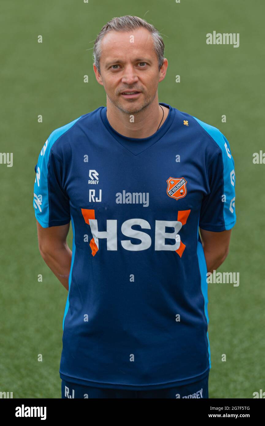 VOLENDAM, NETHERLANDS - JULY 13: Ruben Jongkind during a Press ...