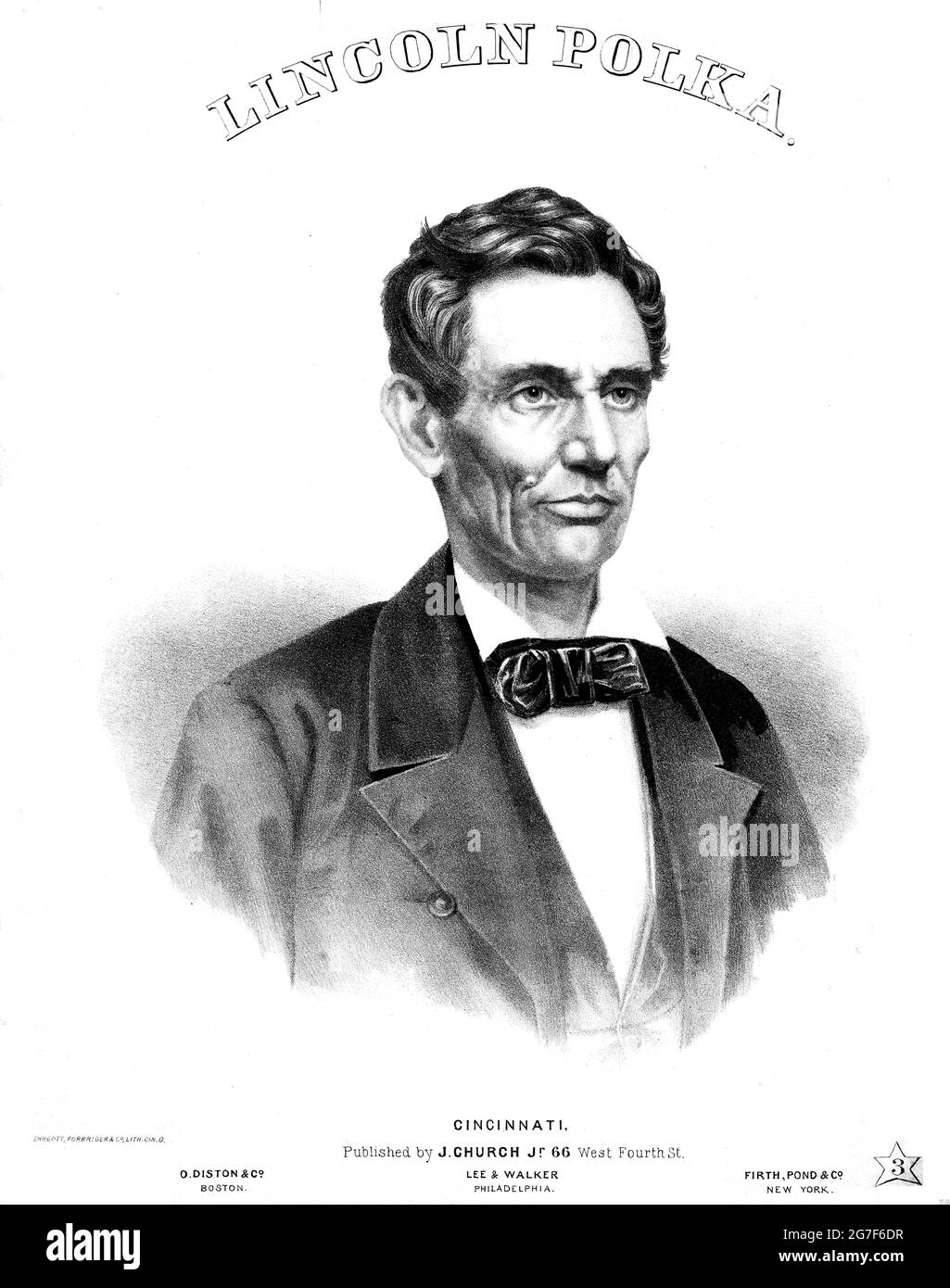 Abraham lincoln 1860 Black and White Stock Photos & Images - Alamy