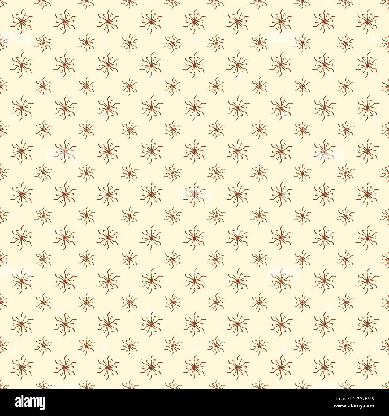 Illustration of small ornamenal repeat patterns on a light background ...