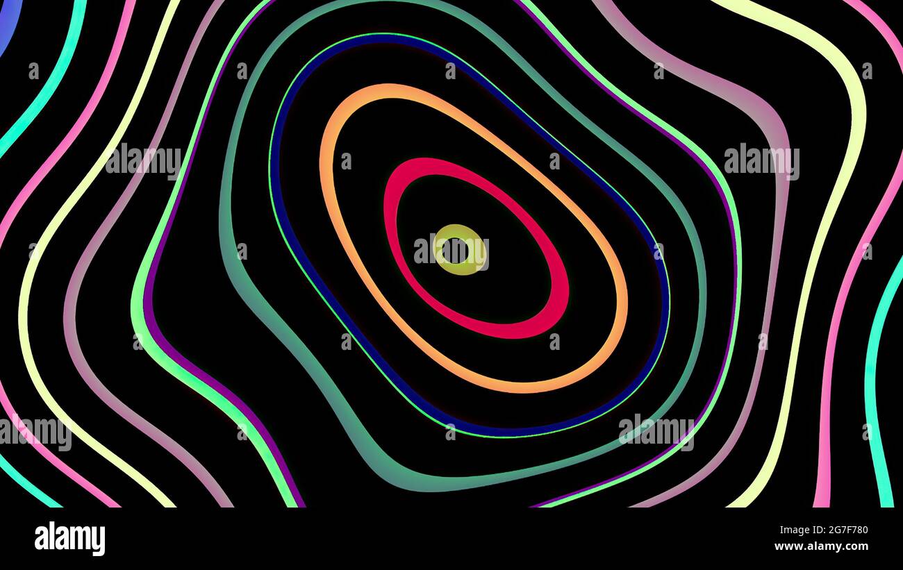 Abstract colorful psychedelic graphics background Stock Photo - Alamy